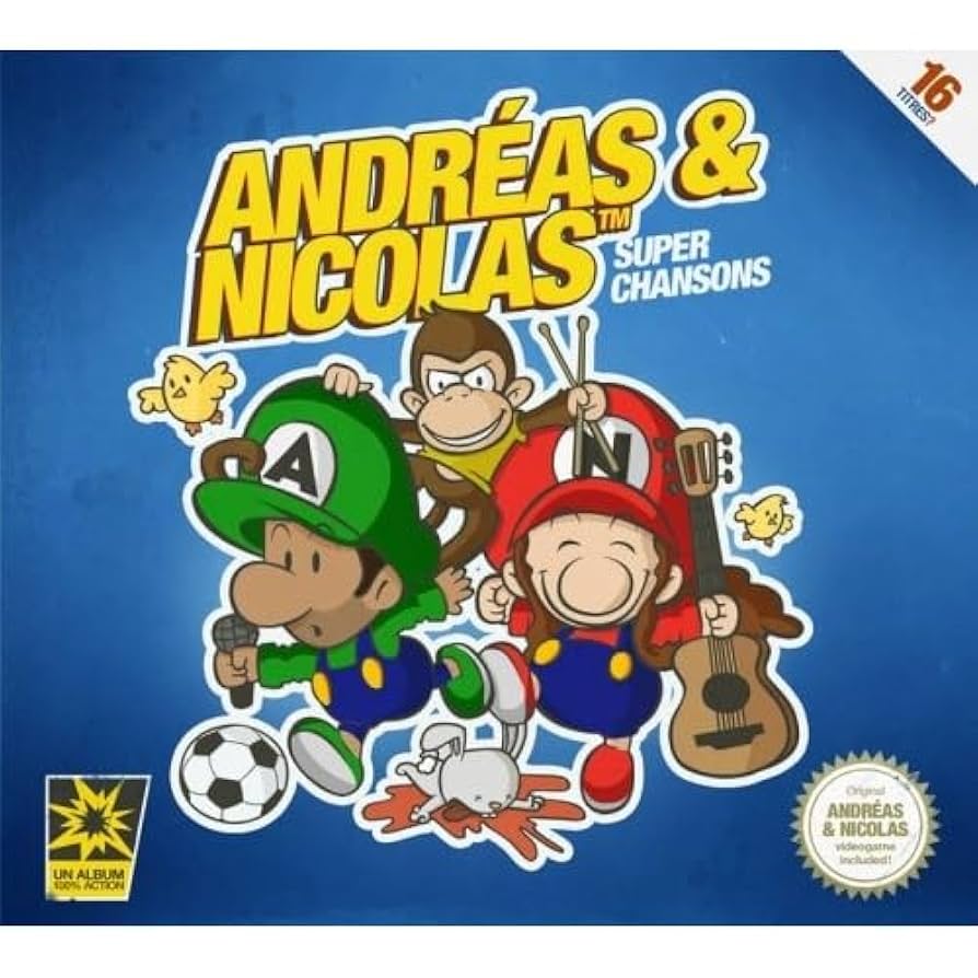 Andréas & Nicolas – Super Chansons – FROZEN RECORDS