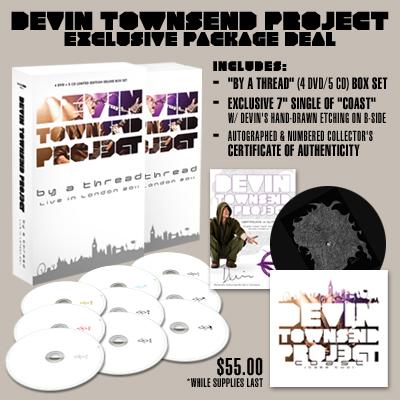 Devin Townsend Project – By A Thread (Live In London 2011) – FROZEN RECORDS